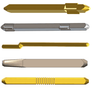 Solid Wire Contact Pins